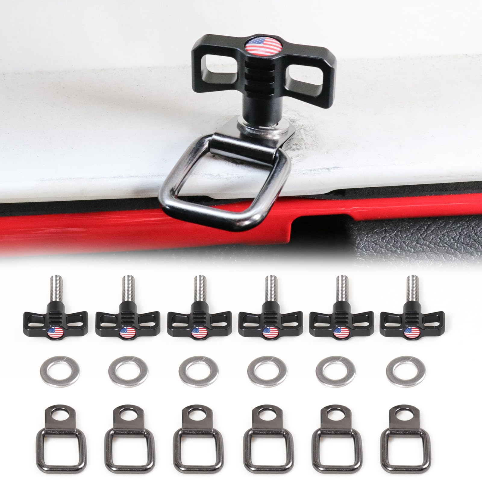 Snapklik.com : JHD-TOGO Hardtop Quick Removal Lift Release Bolts Thumb ...