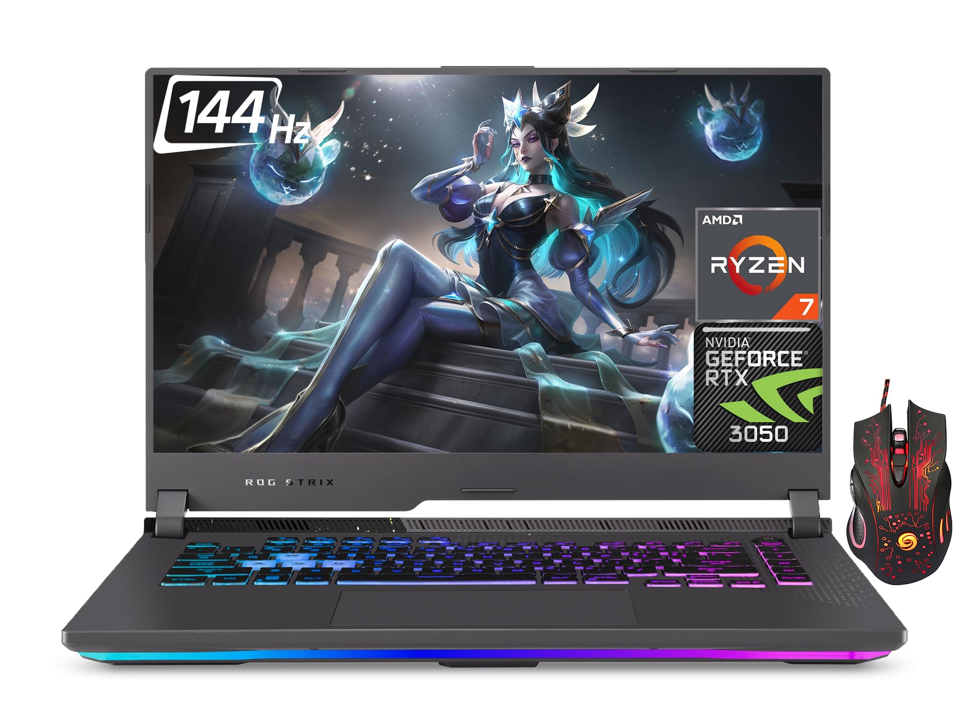 Amazon.com: ASUS ROG Strix G15 Gaming Laptop 2024 Newest, 15.6" 144Hz ...