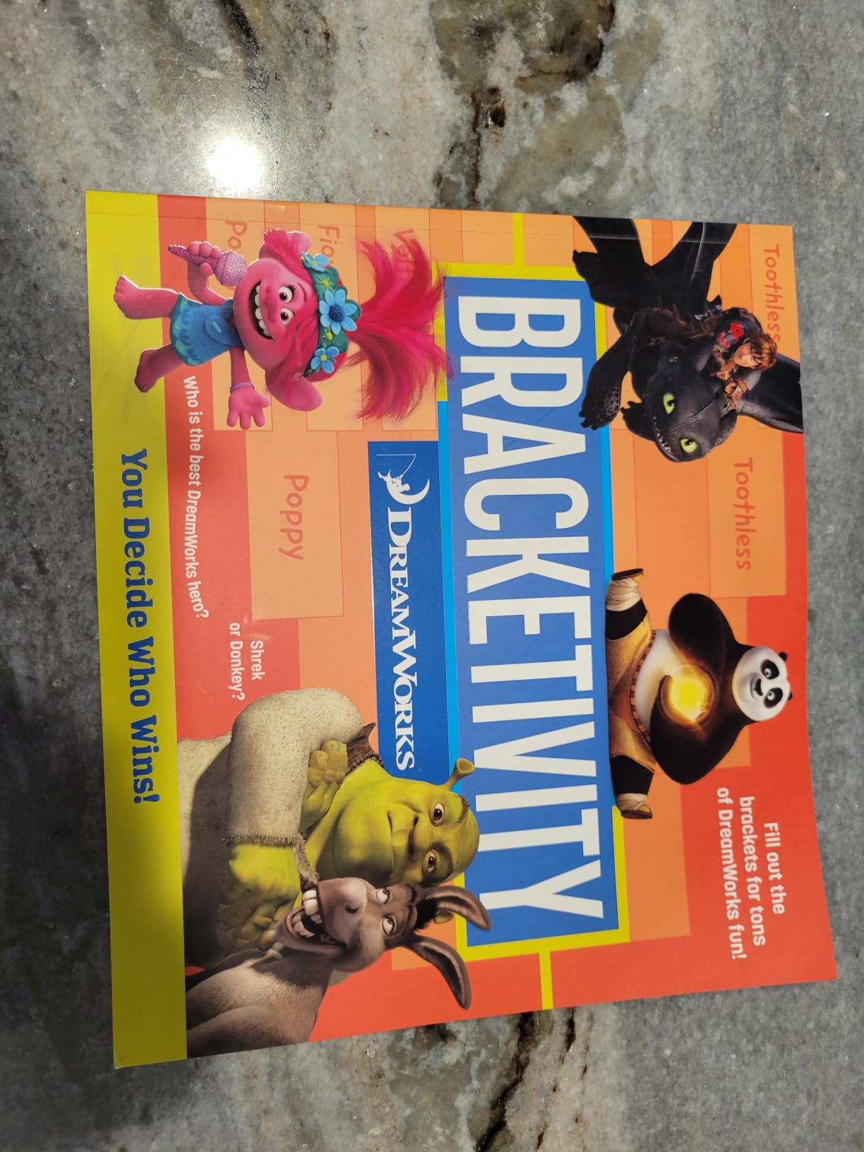Bracketivity DreamWorks: You Decide Who Wins! (Volume 2): Day, June ...