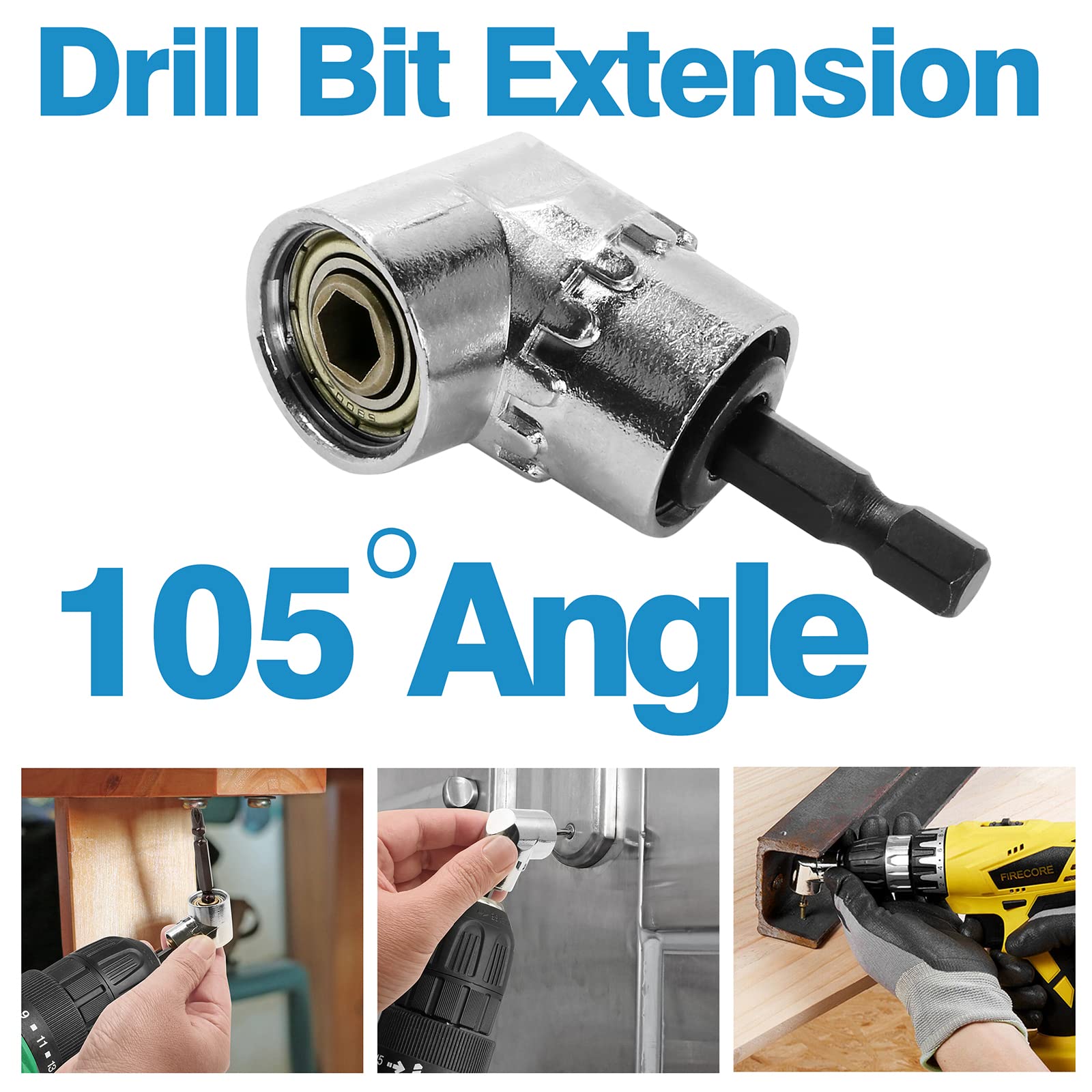 Snapklik.com : Jamiikury 105 Degree Right Angle Driver, Power ...