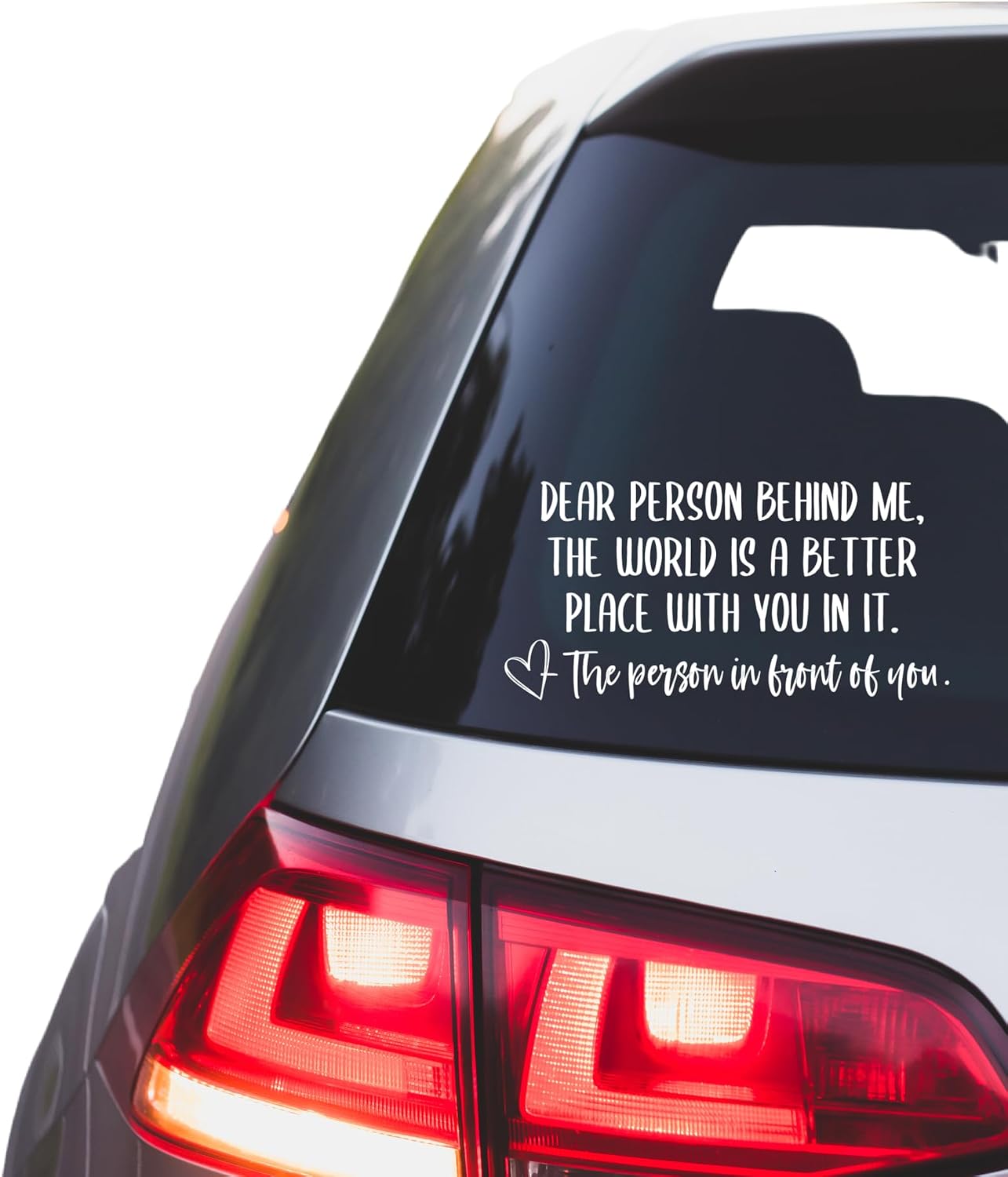 Amazon.com: Dear Person Behind Me Car Decal, Suicide Prevention ...