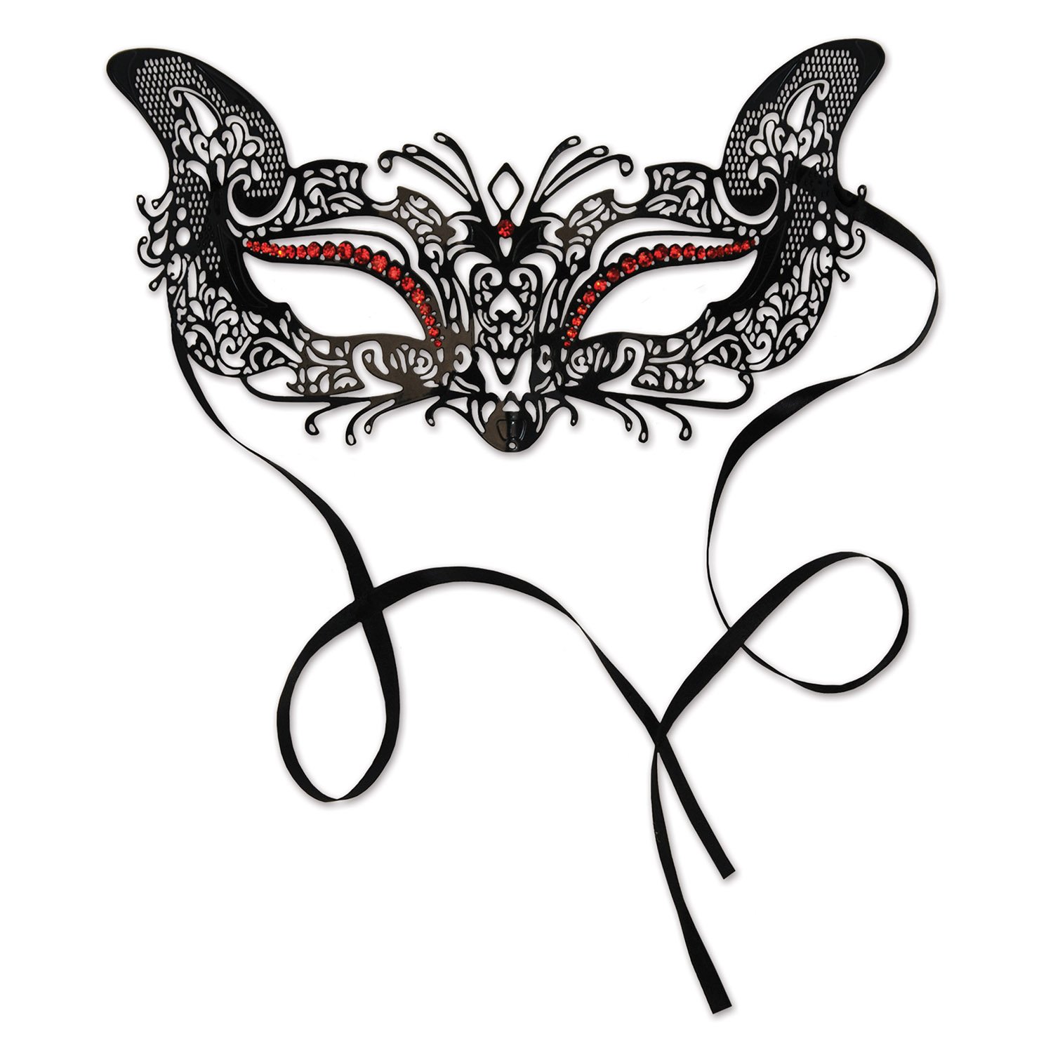 Masquerade Mask Line Drawing