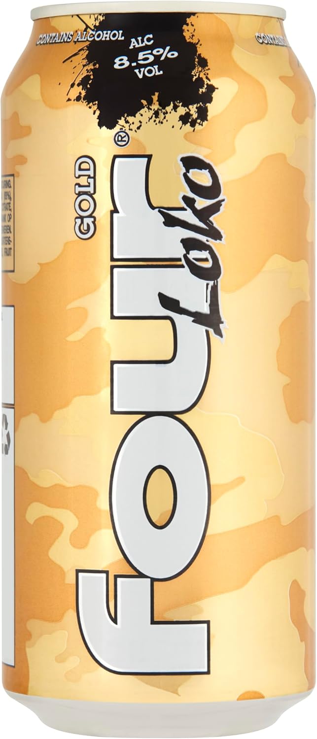 Four Loko Gold 8'5º - 440ml : Amazon.es: Alimentación y bebidas