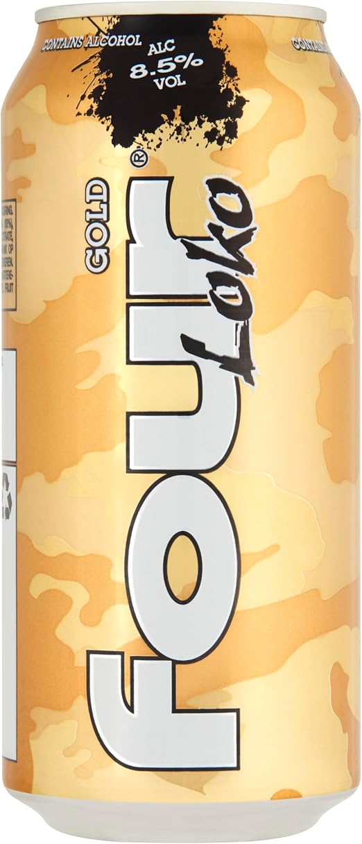 Four Loko Gold 8'5º - 440ml : Amazon.es: Alimentación y bebidas