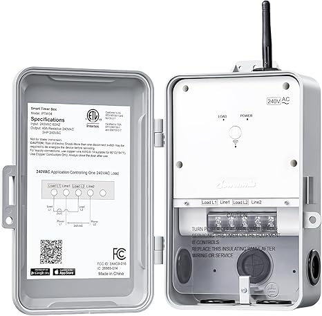 Amazon.com: DEWENWILS Pool Pump Timer, Heavy Duty Outdoor WiFi Timer ...