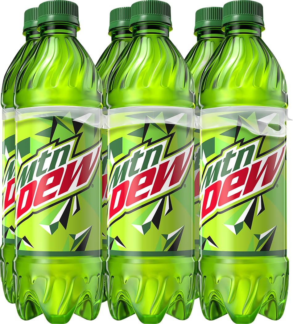 Amazon.com : Mountain Dew, 16.9 Fl Oz Bottles, 6 Pack : Grocery ...