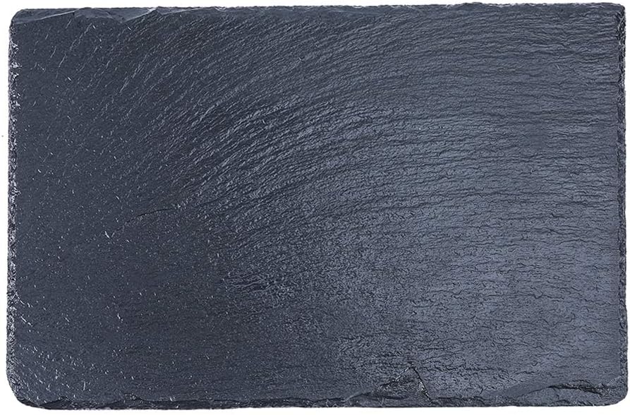 Amazon.com | Creative Home Natural Slate Rectangular Serving Tray Long ...