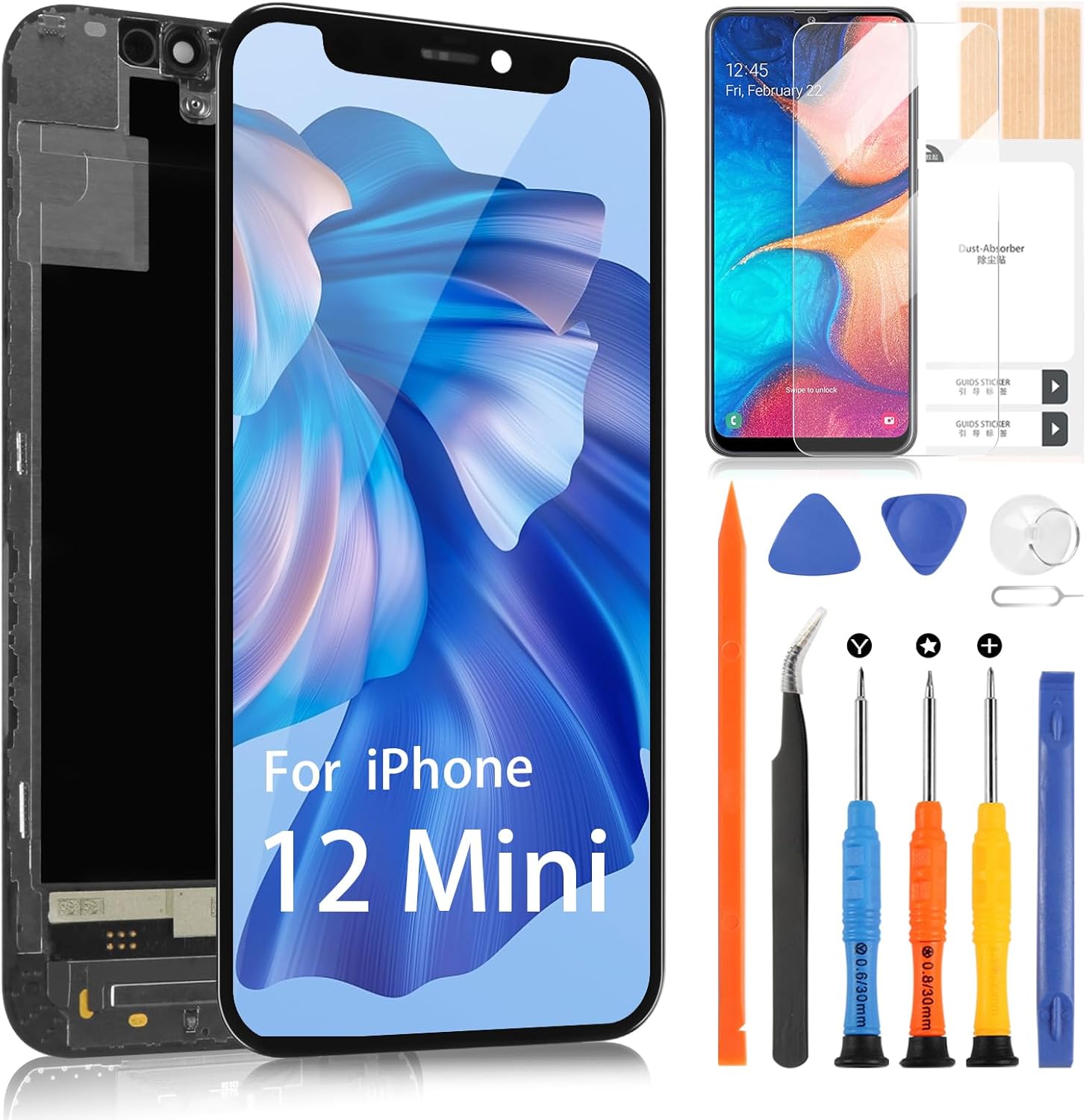 Amazon.com: for iPhone 12 Mini Screen Replacement Kit for iPhone 12Mini ...