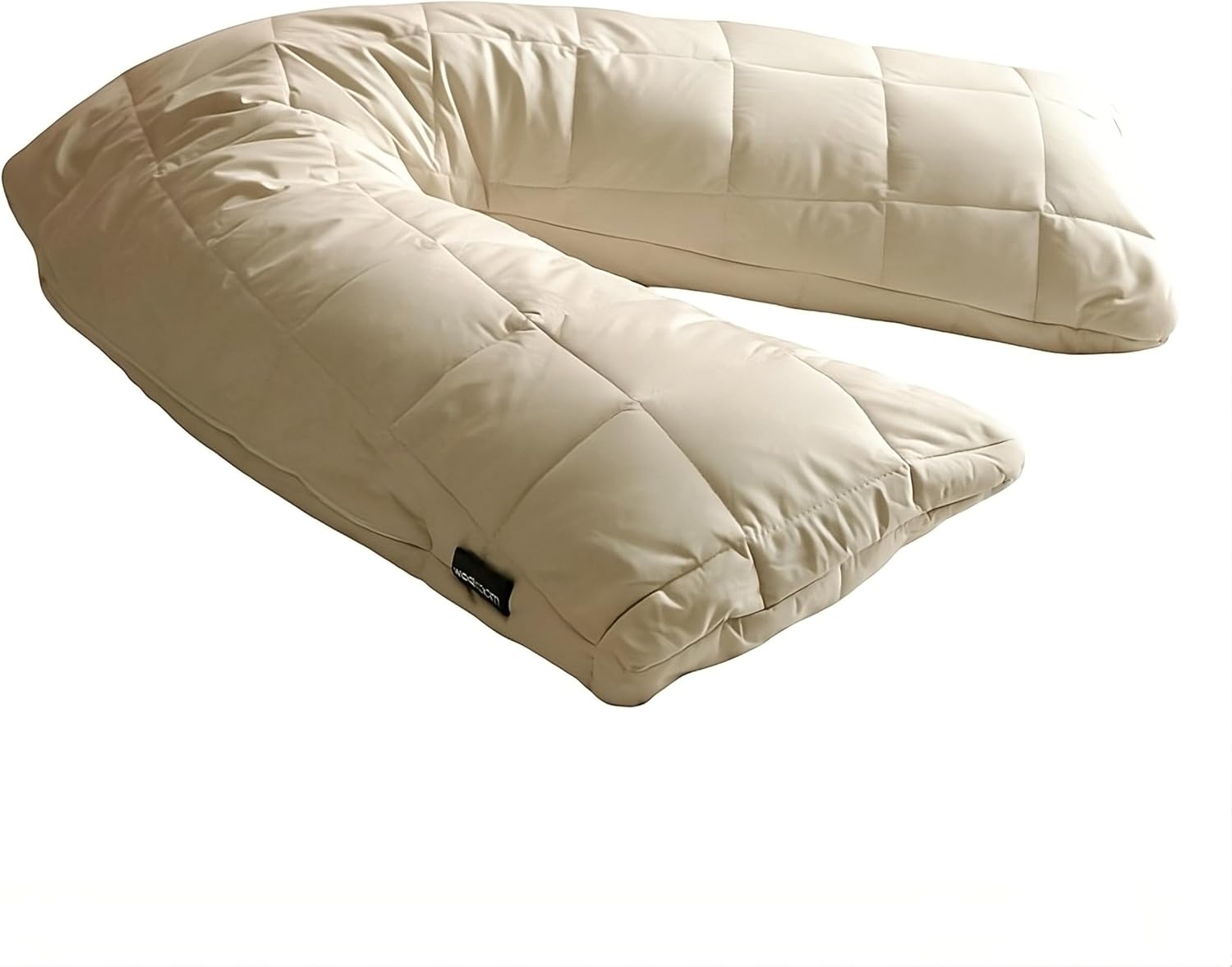 Amazon.com: WOOLROOM - V-Shaped Wool Body Pillow - Adjustable ...