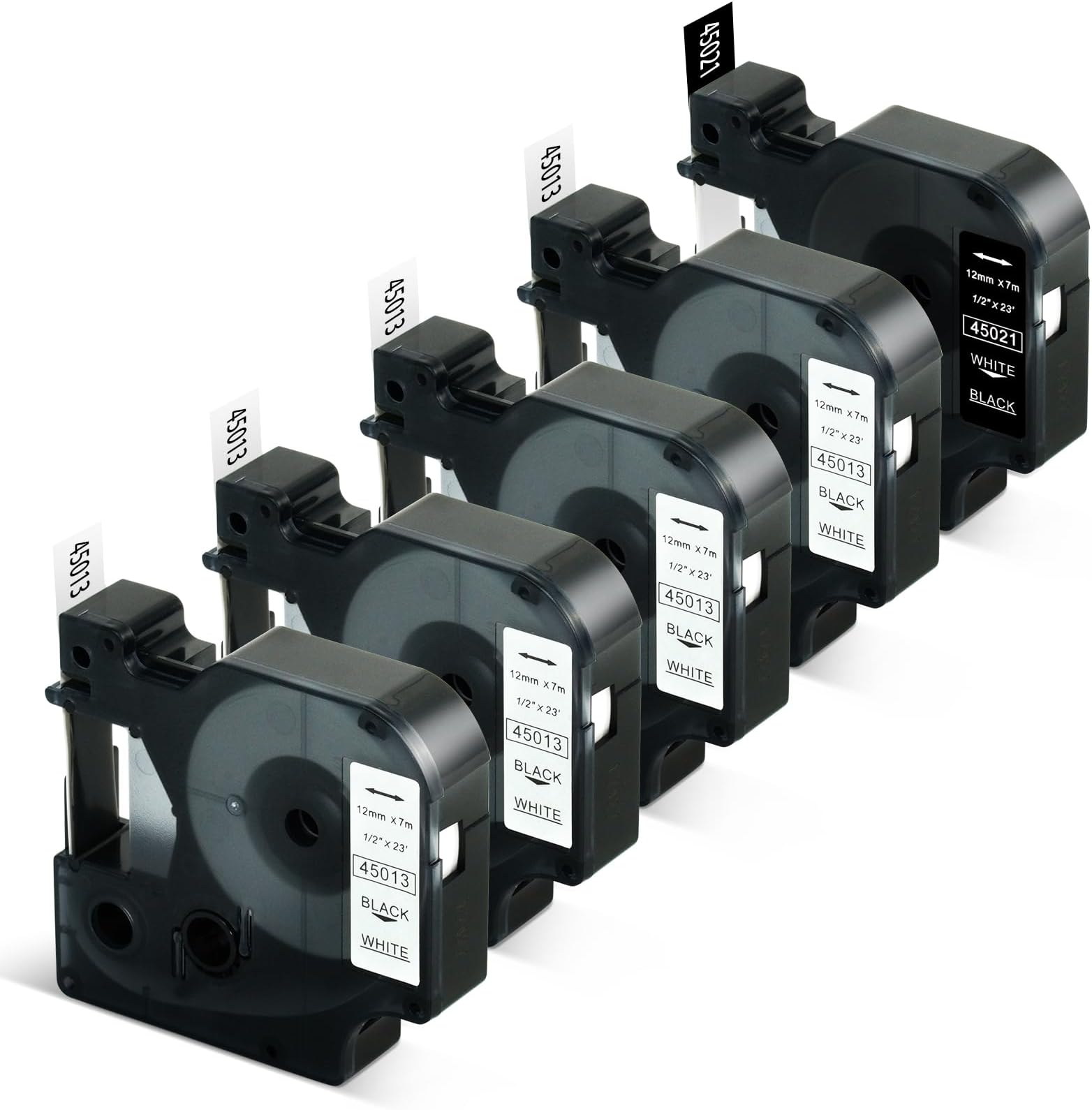 Amazon.com: 4+1 Pack Label Maker Refills Replacement for Dymo D1 Label ...