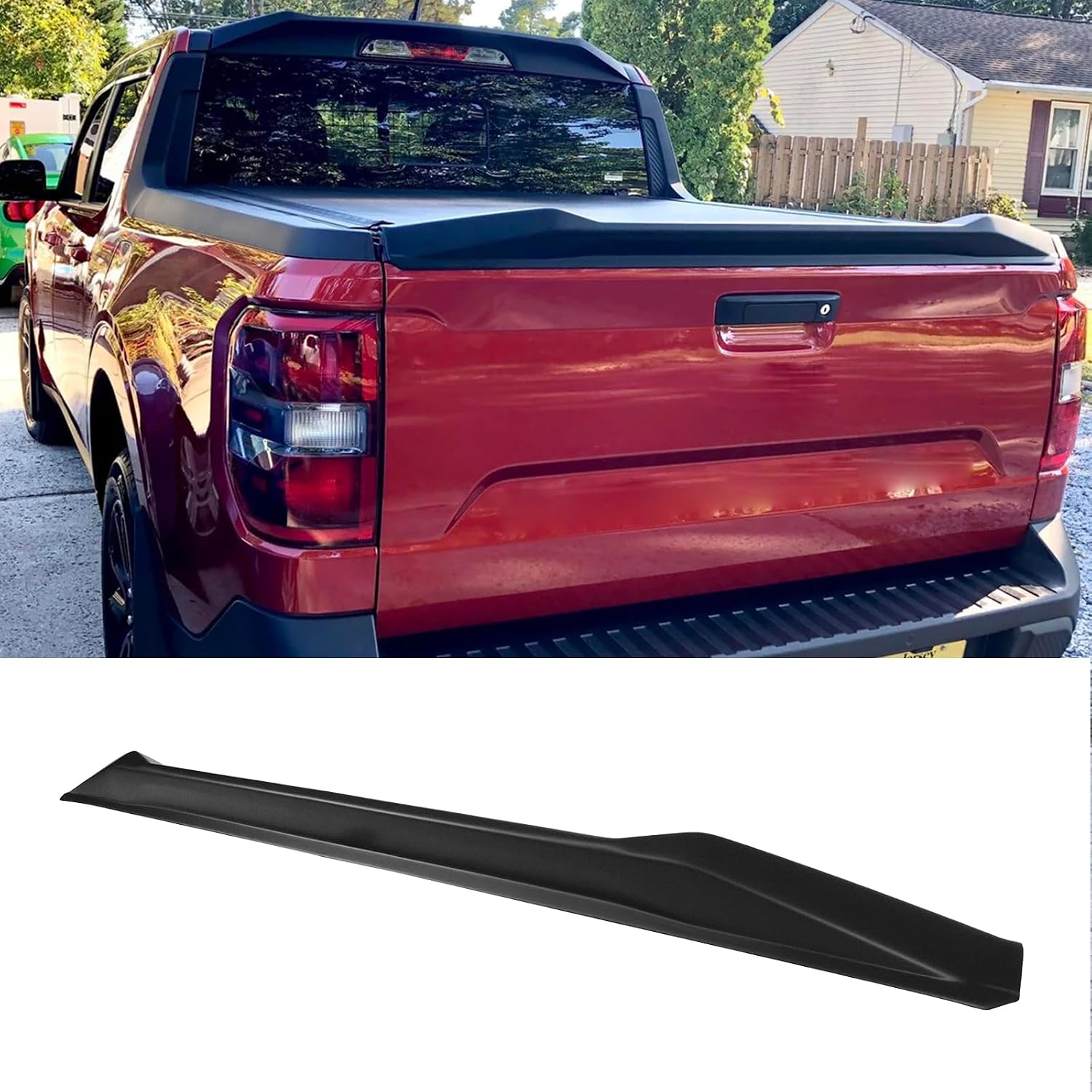 AD Style Rear Trunk Tail Spoiler Wing for Ford Maverick 2022-2024 Add ...