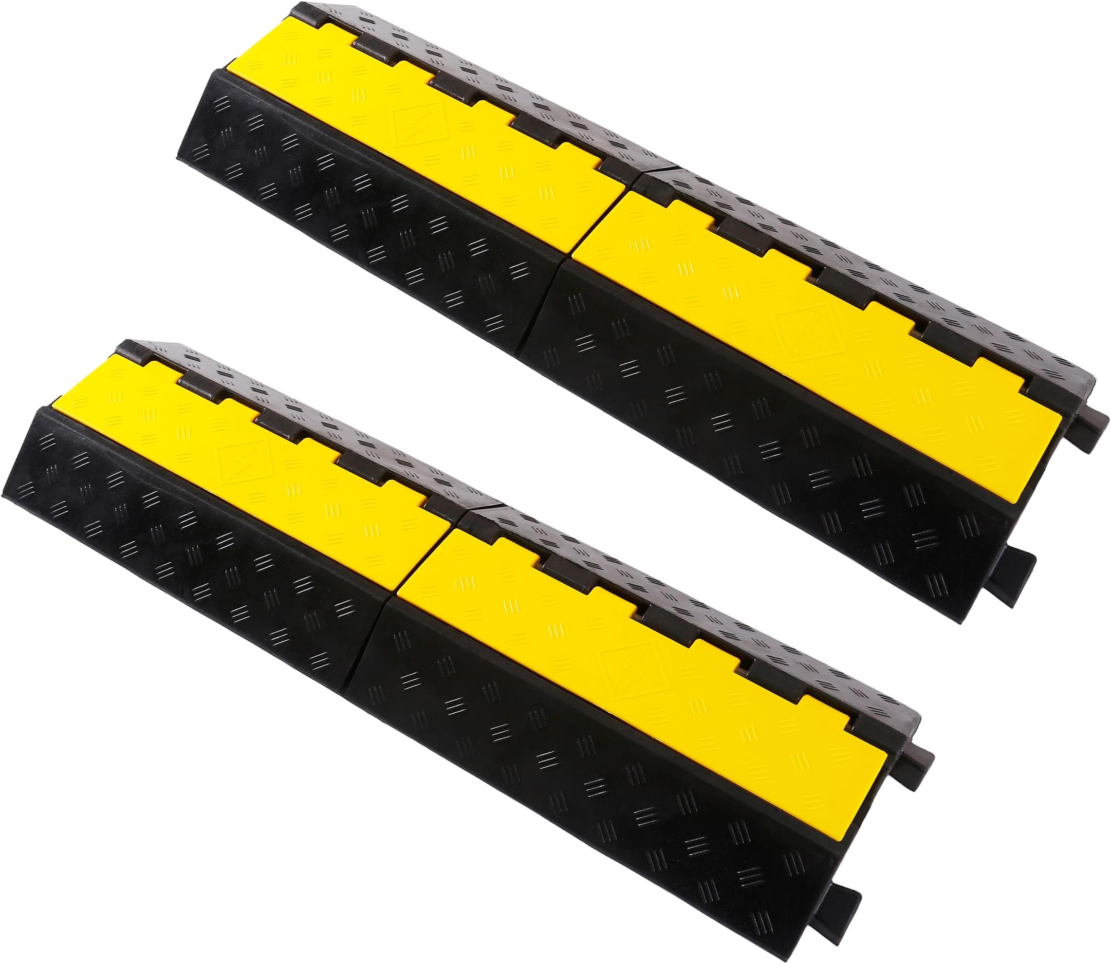 Amazon.com: YONSHENG Rubber Cable Ramp Cord Cover Cable Protector Ramps ...