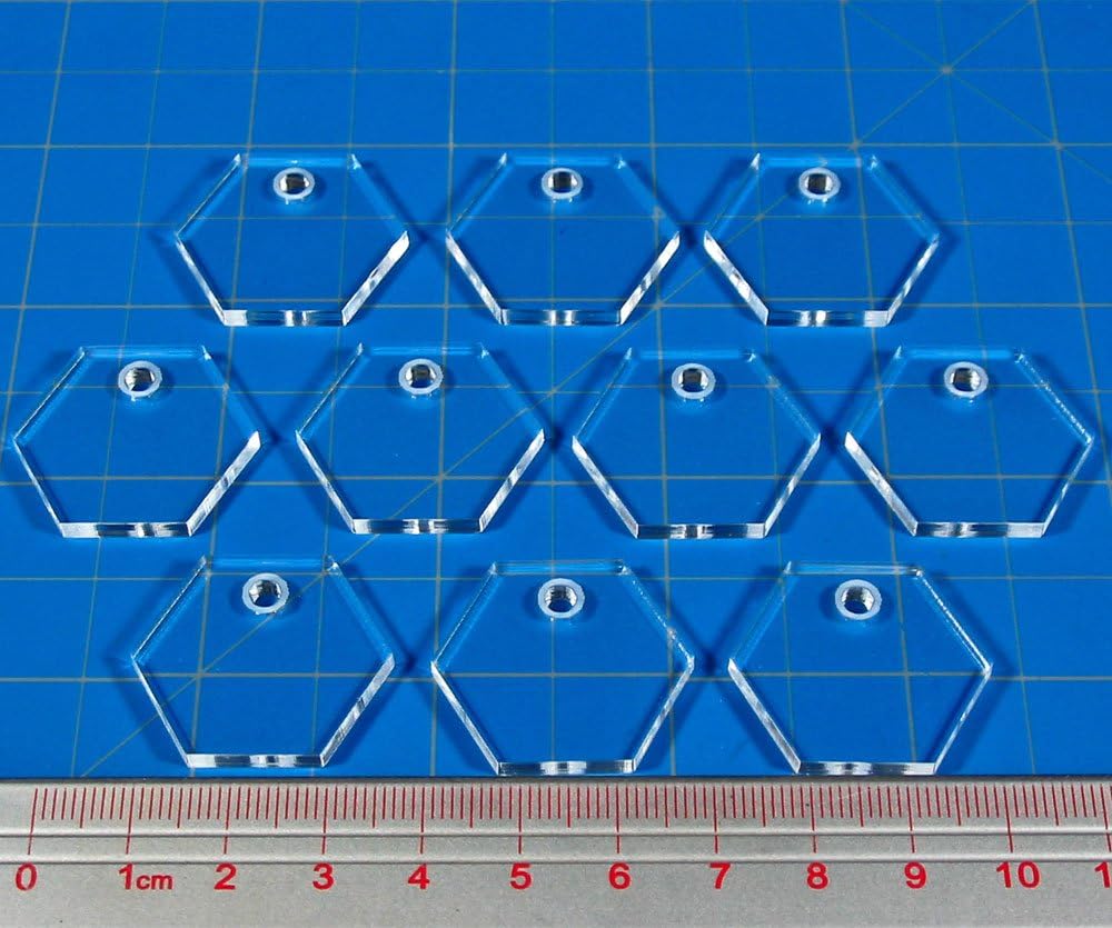 Amazon.com: LITKO 25mm Hex Flight Bases, Offset Peg (10) : Toys & Games