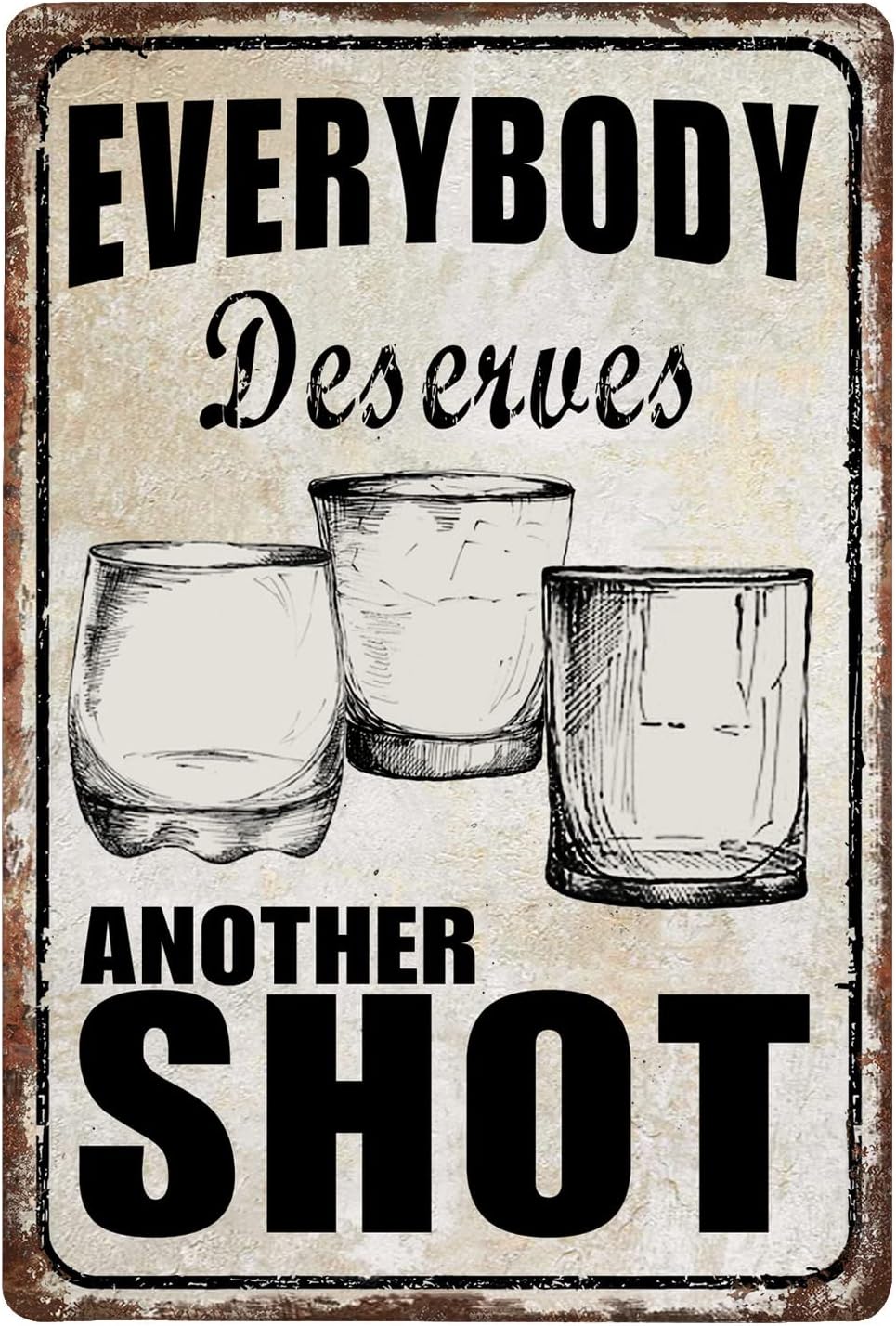 Amazon.com: Rogue River Tactical Funny Beer Alcohol Sign Metal Tin Sign ...