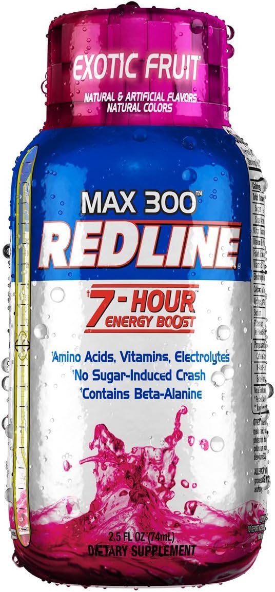 Amazon.com: vpx Redline Power Rush 7-Hour Energy Max 3001 Shot ...