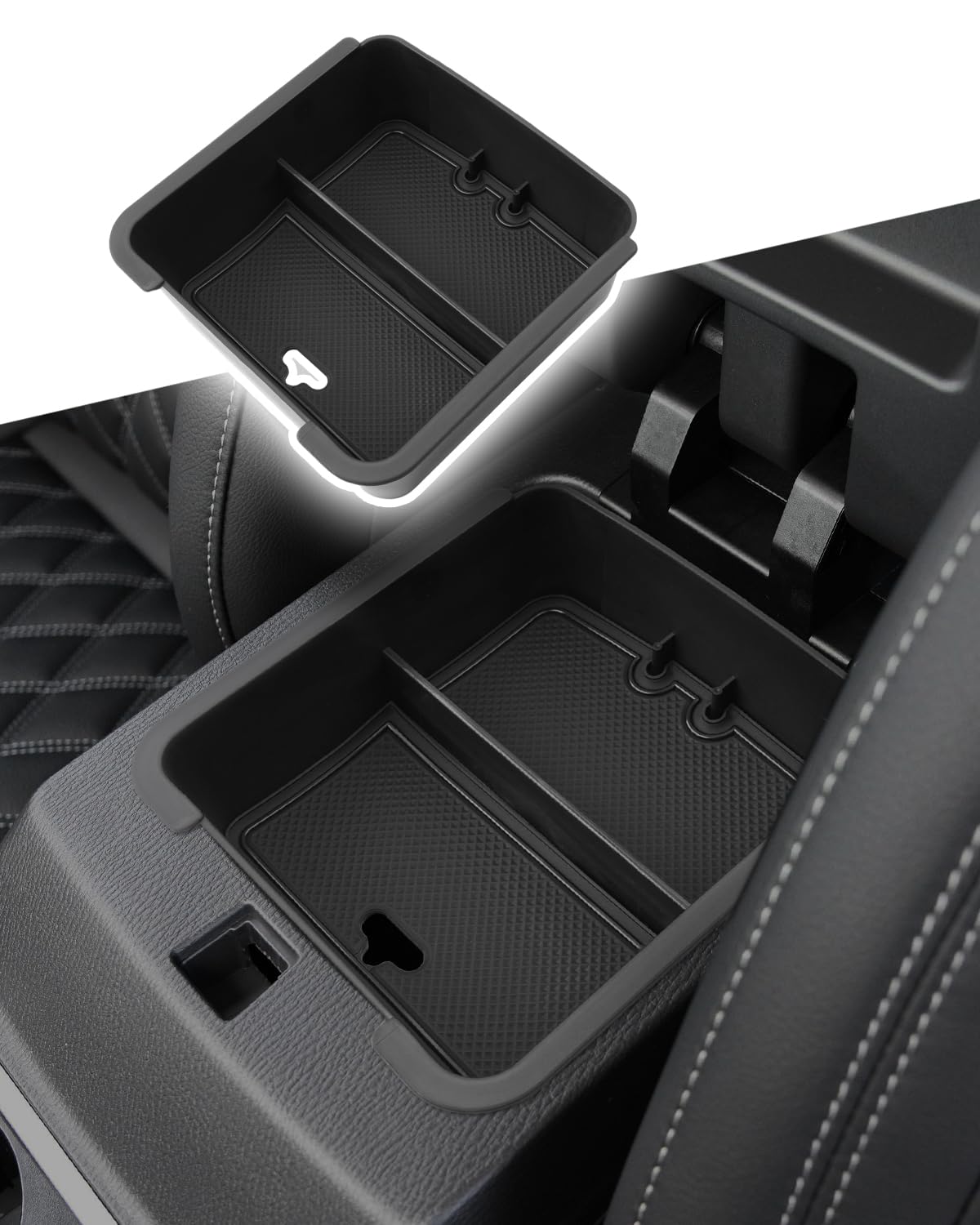 Amazon.com: CDEFG Center Console Organizer Tray for Mitsubishi ...