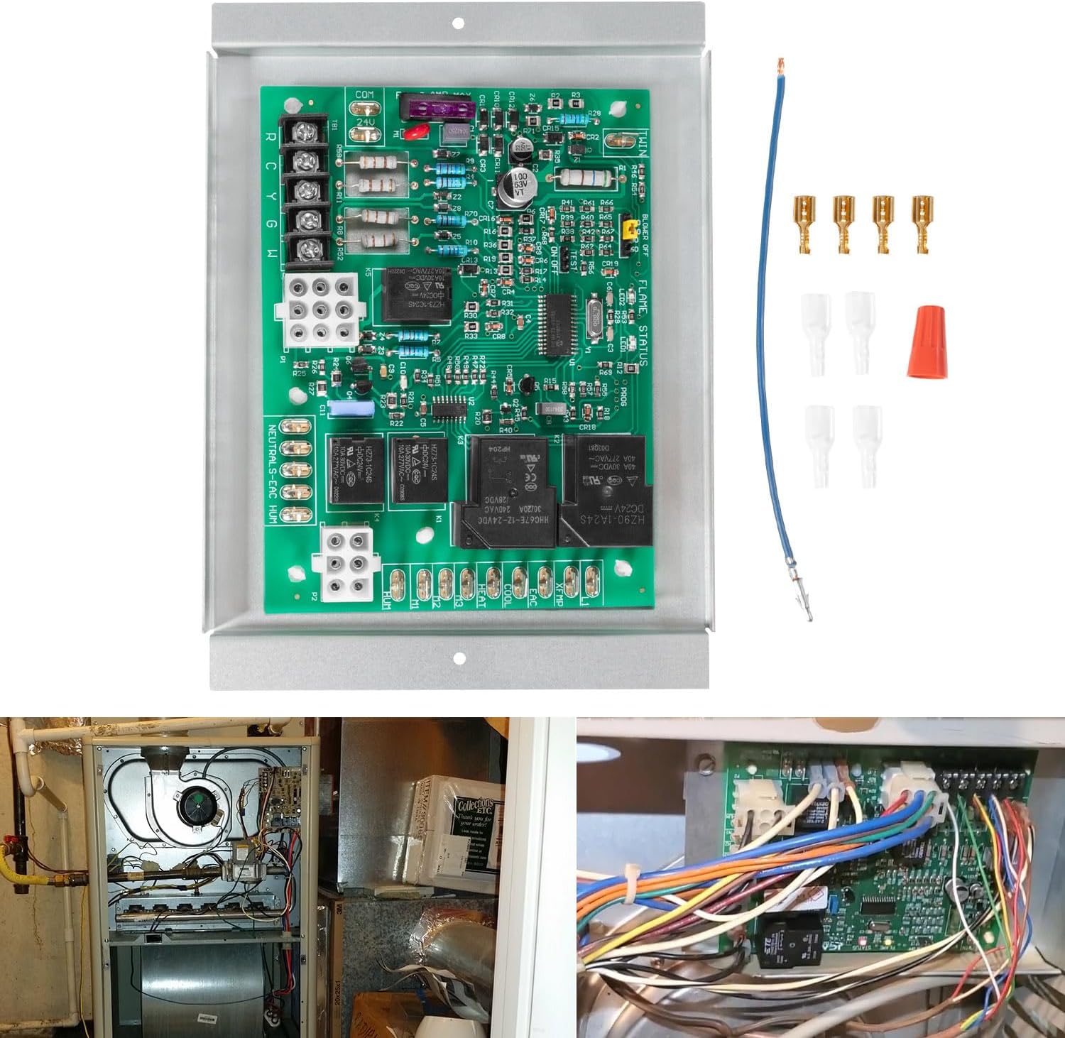 Amazon.com: ICM2805A Furnace Ignition Control Circuit Board Module ...
