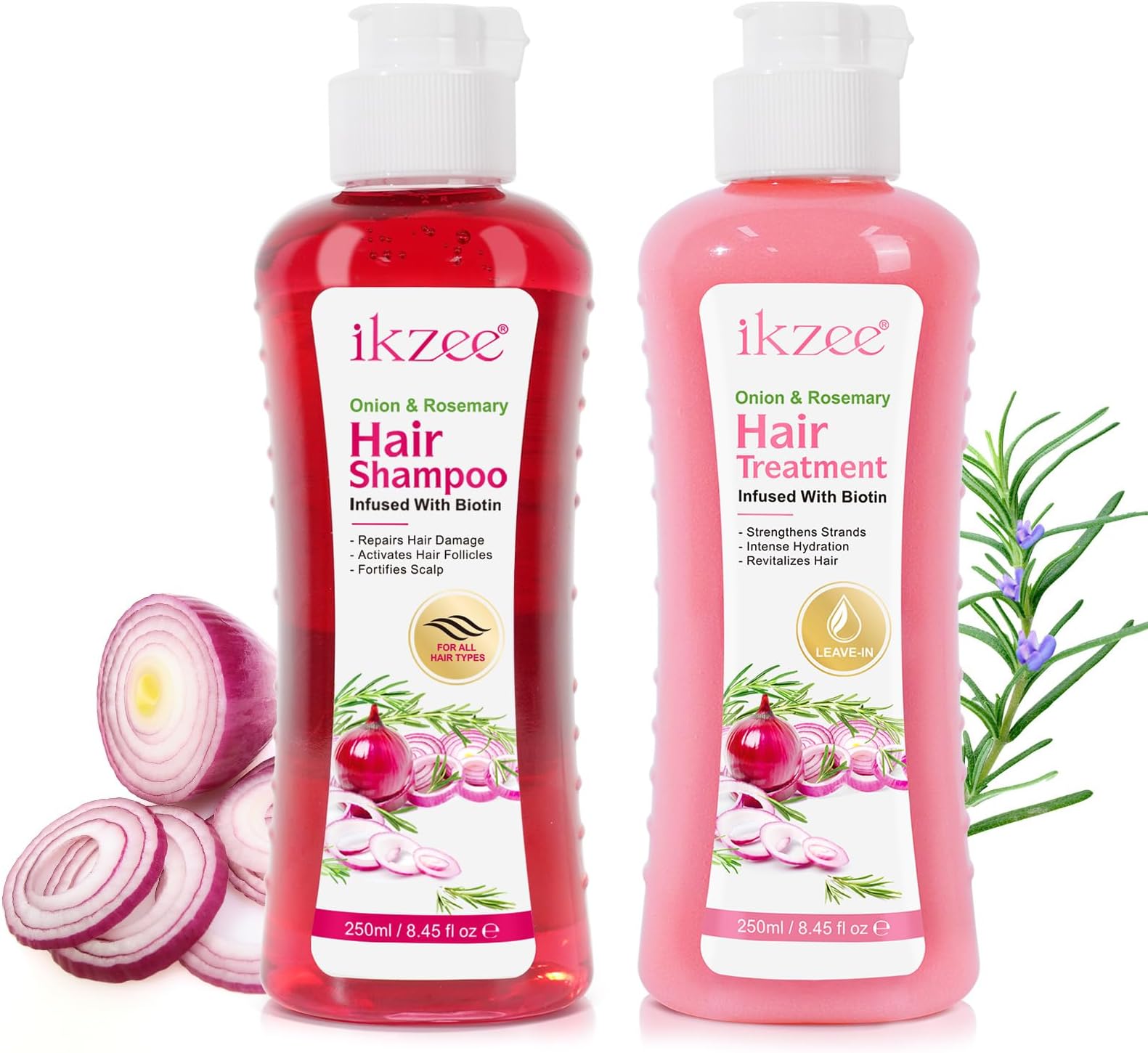 Amazon.com : Onion Biotin and Rosemary Shampoo and conditioner ...