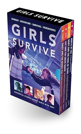 Girls Survive Boxed Set 1: Daisy and the Deadly Flu, Lily and the Great ...