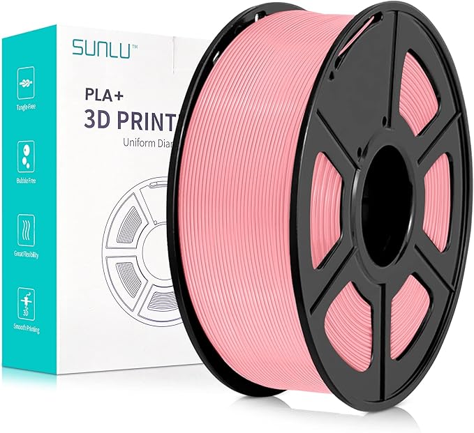 SUNLU PLA+ 3D Printer Filament, PLA Plus Filament 1.75mm, Toughness Enhanced 3D Filament ...