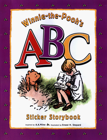 Amazon.com: Winnie-the-Pooh's ABC Sticker Storybook: 9780525462750 ...