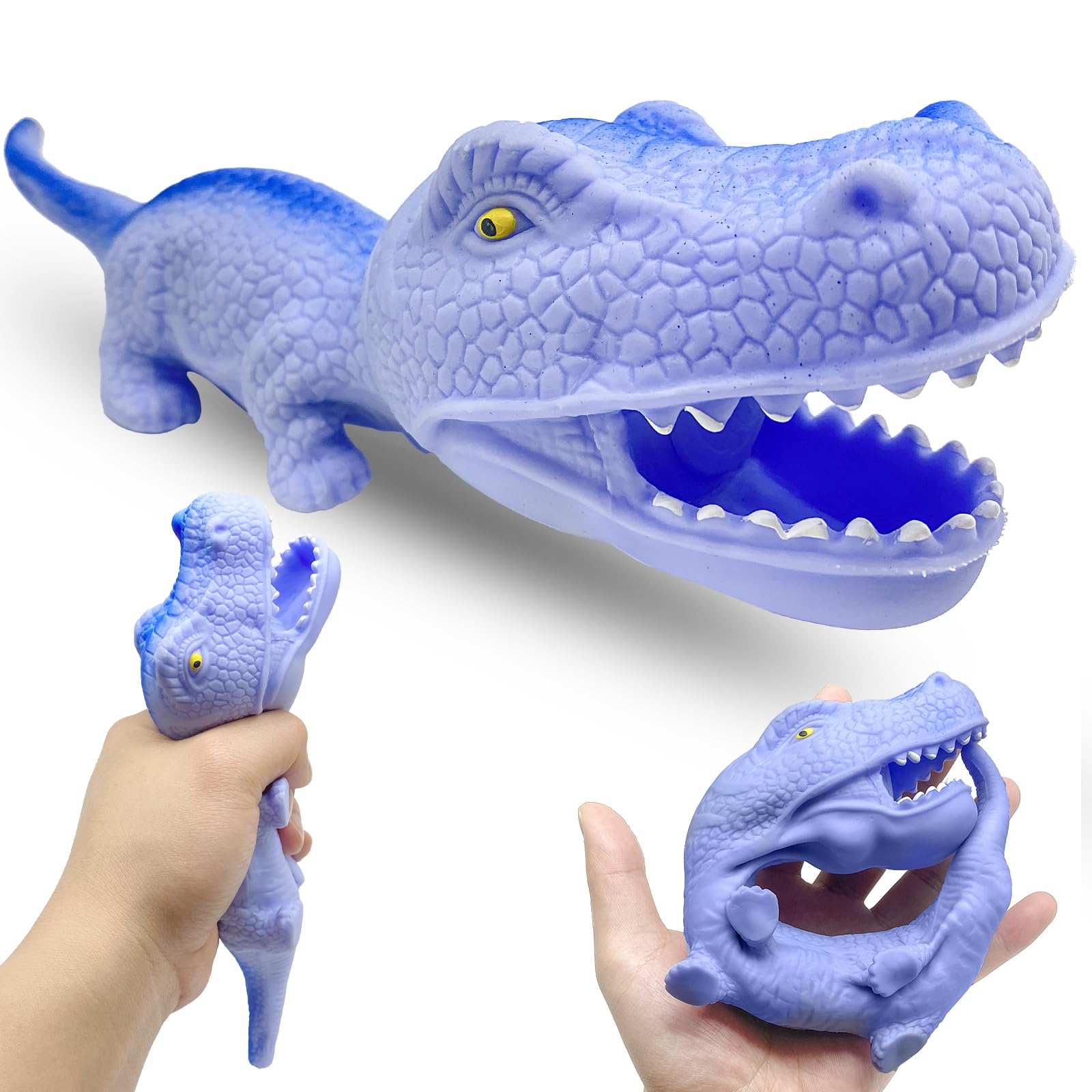 Amazon.com: Dinosaur Squishy Toys Dino Stress Balls for Kids, Stretchy ...