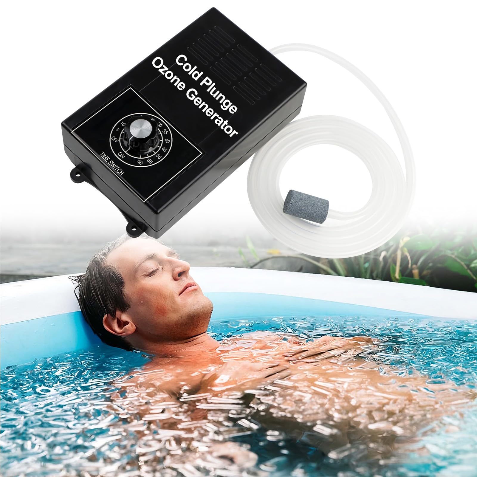 Amazon.com : GUSUCIN Ozone Generator for Cold Plunge Tub Ice Bath ...