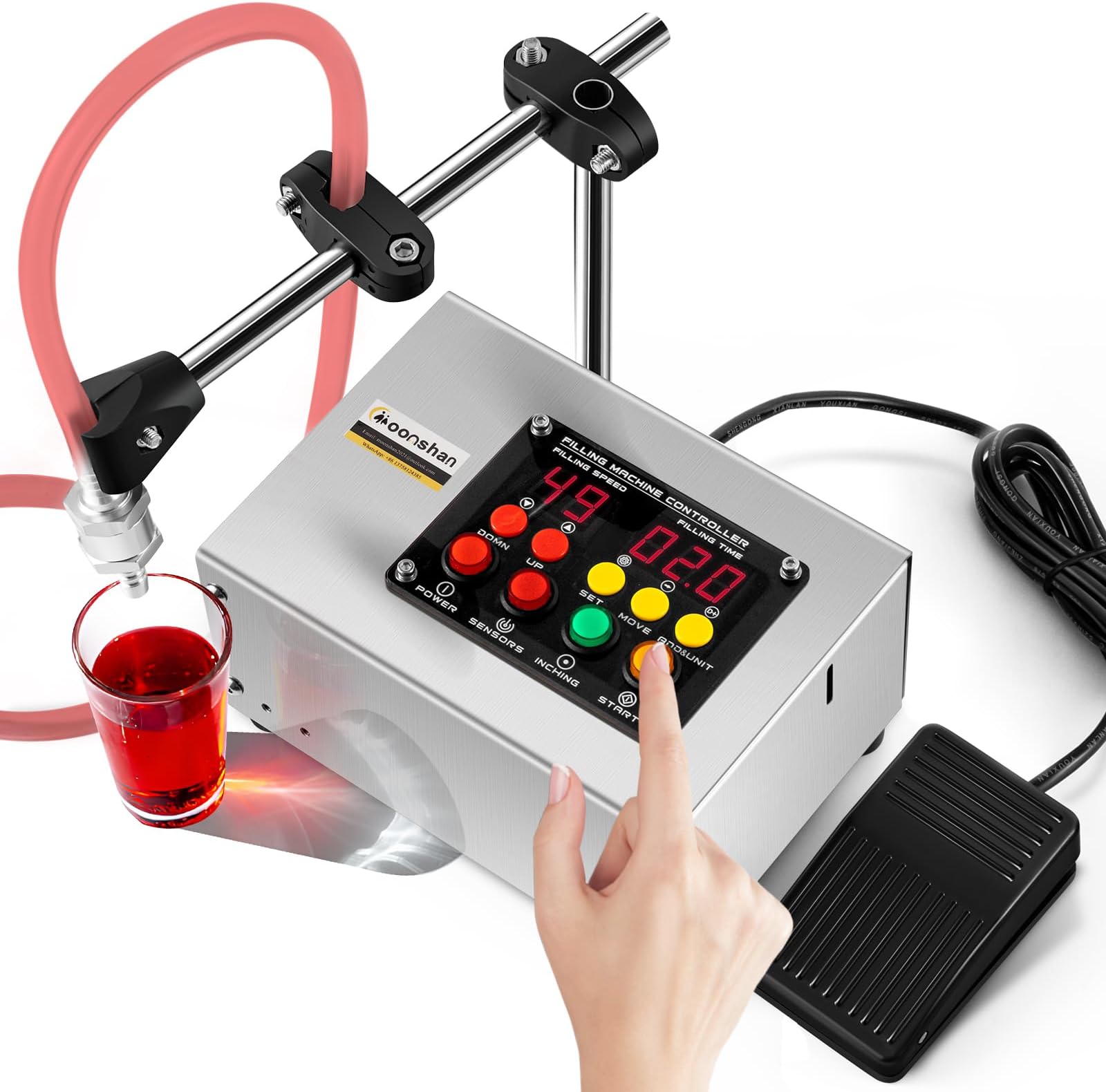 Amazon.com: Buon Vino Super Automatic Gravity Bottle Filler - Wine ...