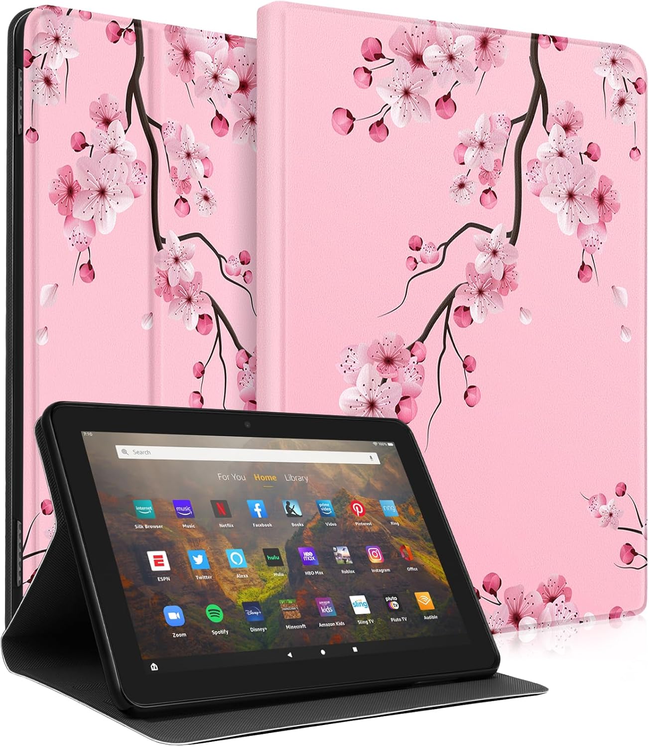 Amazon.com: Wazzasoft for Amazon Kindle Fire HD 10/10 Plus Tablet Case ...