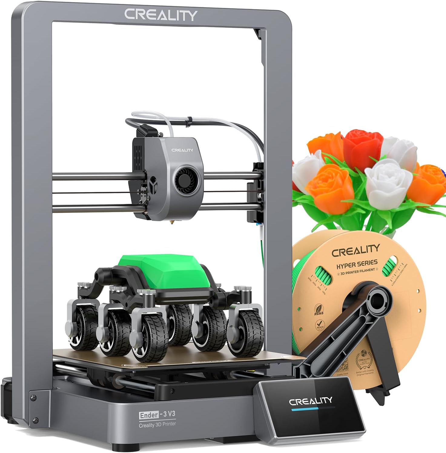 Impressora 3D Creality Ender-3 V3 Velocidade de impressão de 600 mm/s ...