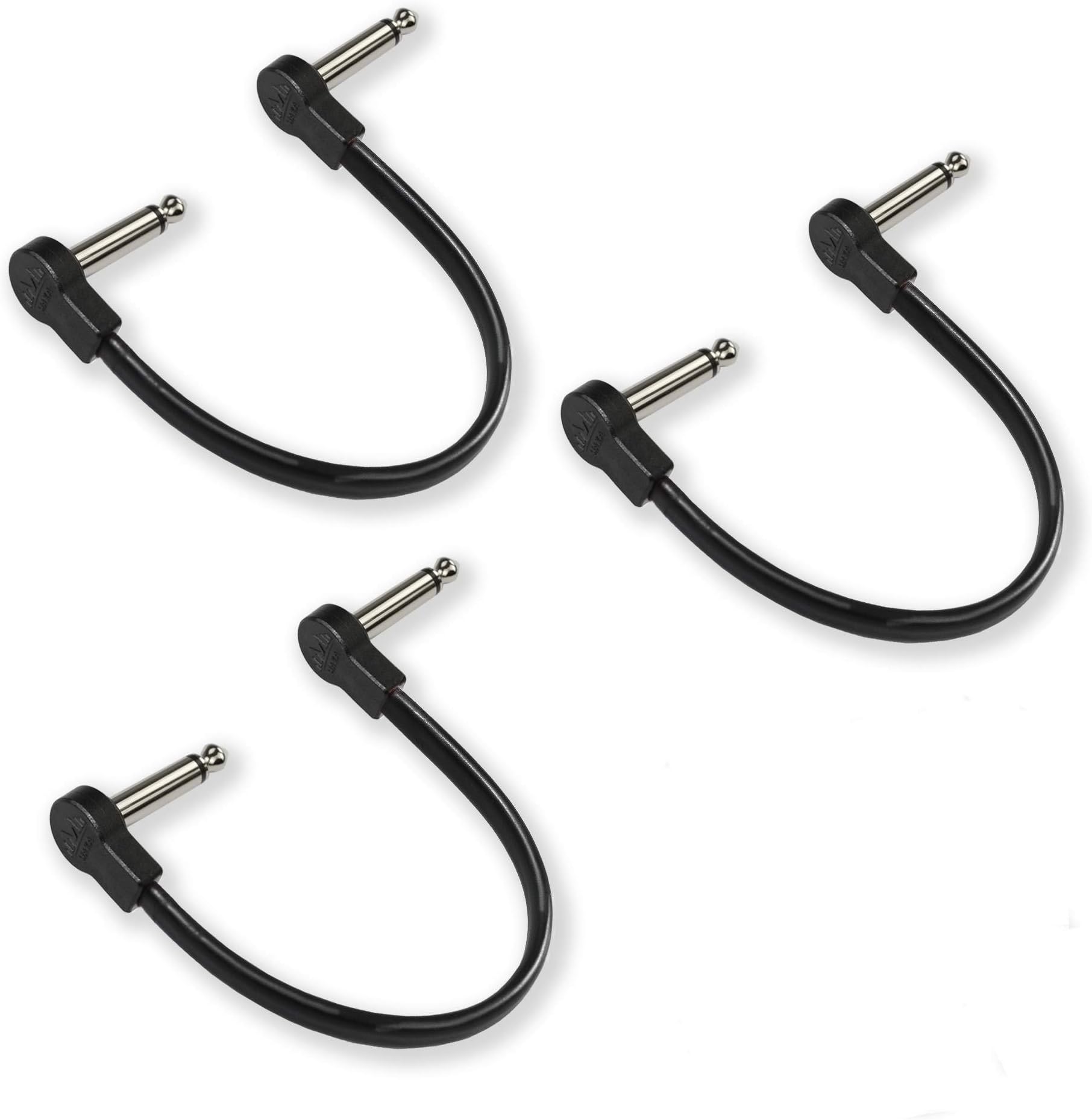 Amazon.com: M MAKA Flat Low Profile Guitar Patch Cable 8 inch for ...