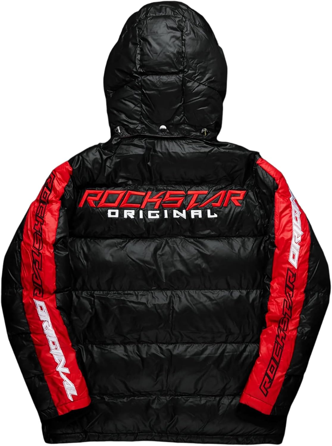 ROCKSTAR ORIGINAL CLOTHING Men's Alasia Black Puffer Jacket - Custom ...