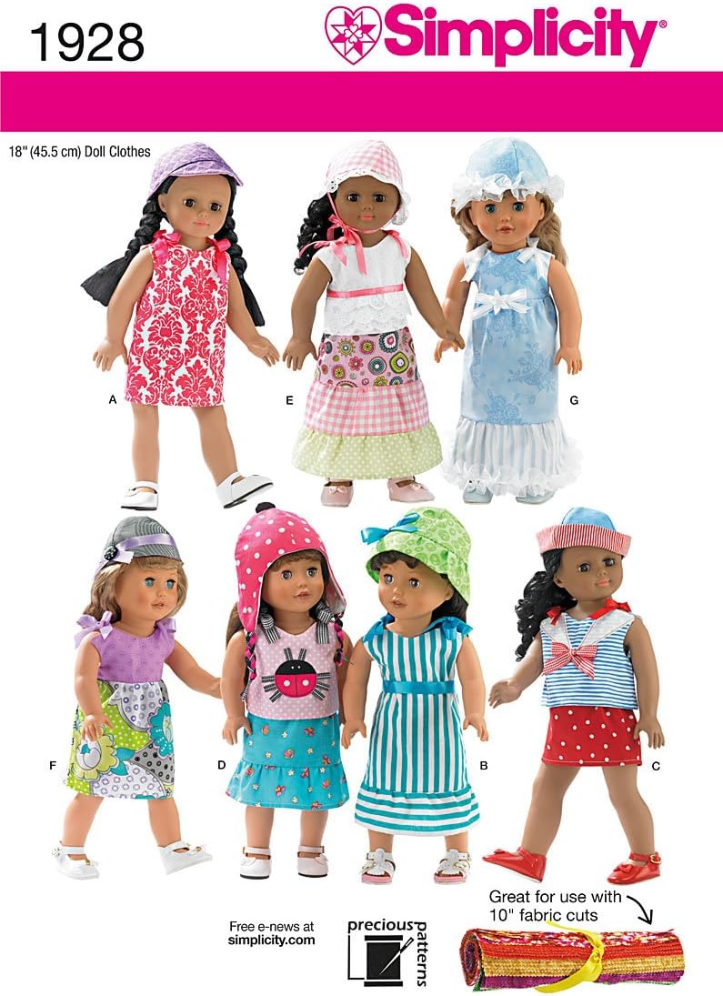 Amazon.com: Simplicity S8403 One Size Multi-colored Stuffed Kitty Cat ...