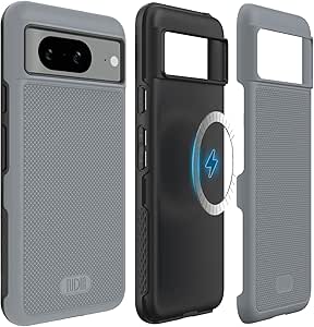 Amazon.com: TUDIA MergeGrip [Magsafe Compatible] Designed for Google Pixel 8 Case (2023) - Dual ...