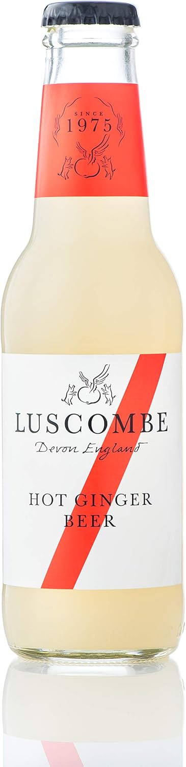 Luscombe Drinks Hot Ginger Beer, 200ml : Amazon.co.uk: Grocery