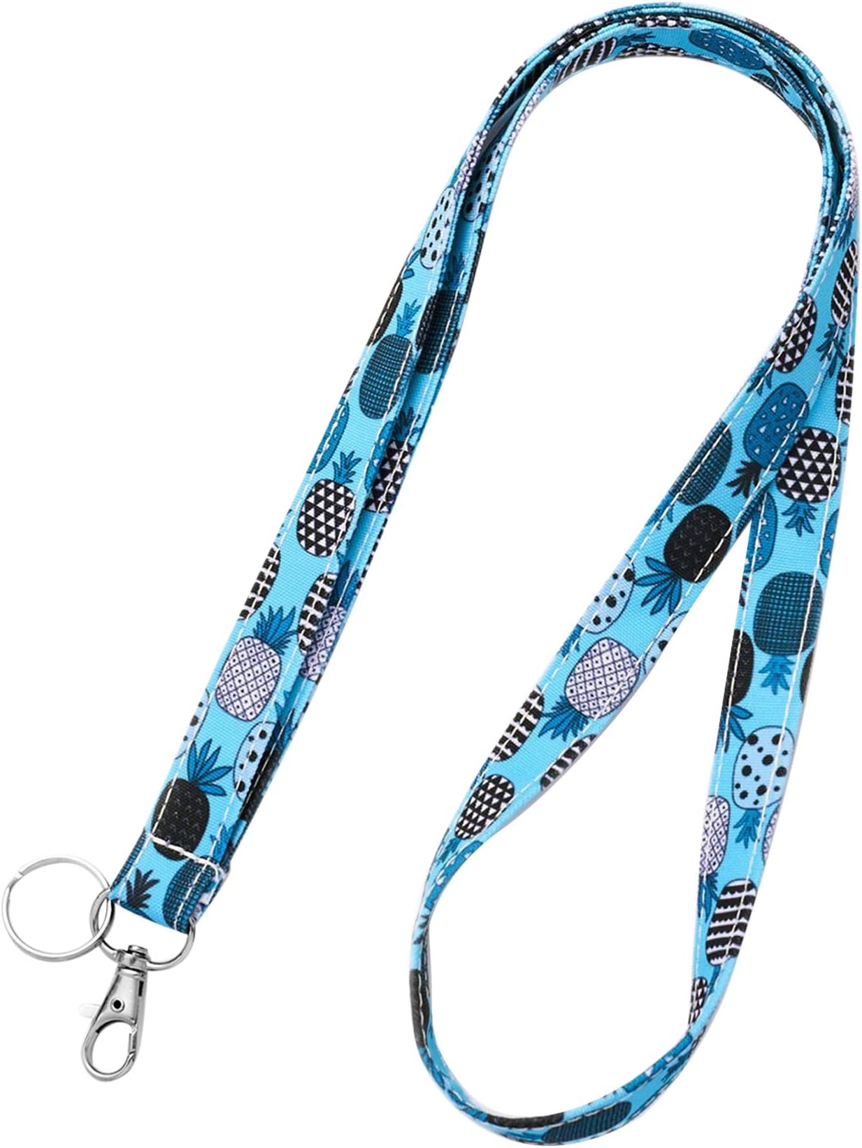 Pineapple Lanyard ID Holder Cotton Fabric Preschool Lanyard Teacher ...