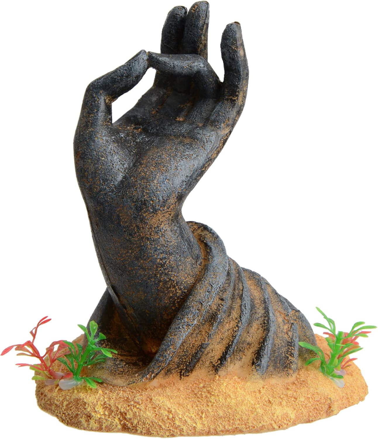 Amazon.com: Saim Buddha Hand Sculpture Aquarium Decoration, Large ...