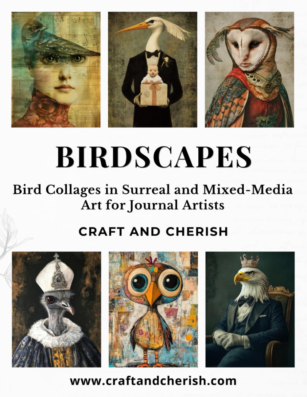 Birdscapes: Bird Collages in Surreal and Mixed-Media Art for Journal ...