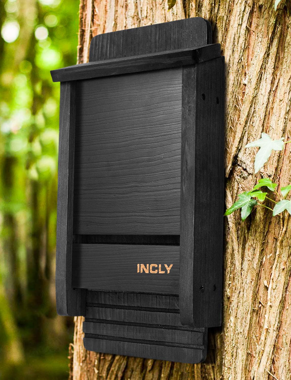 Snapklik.com : INCLY Small Bat House Kit For Outdoors 14.6"x6.7"x2.2 ...
