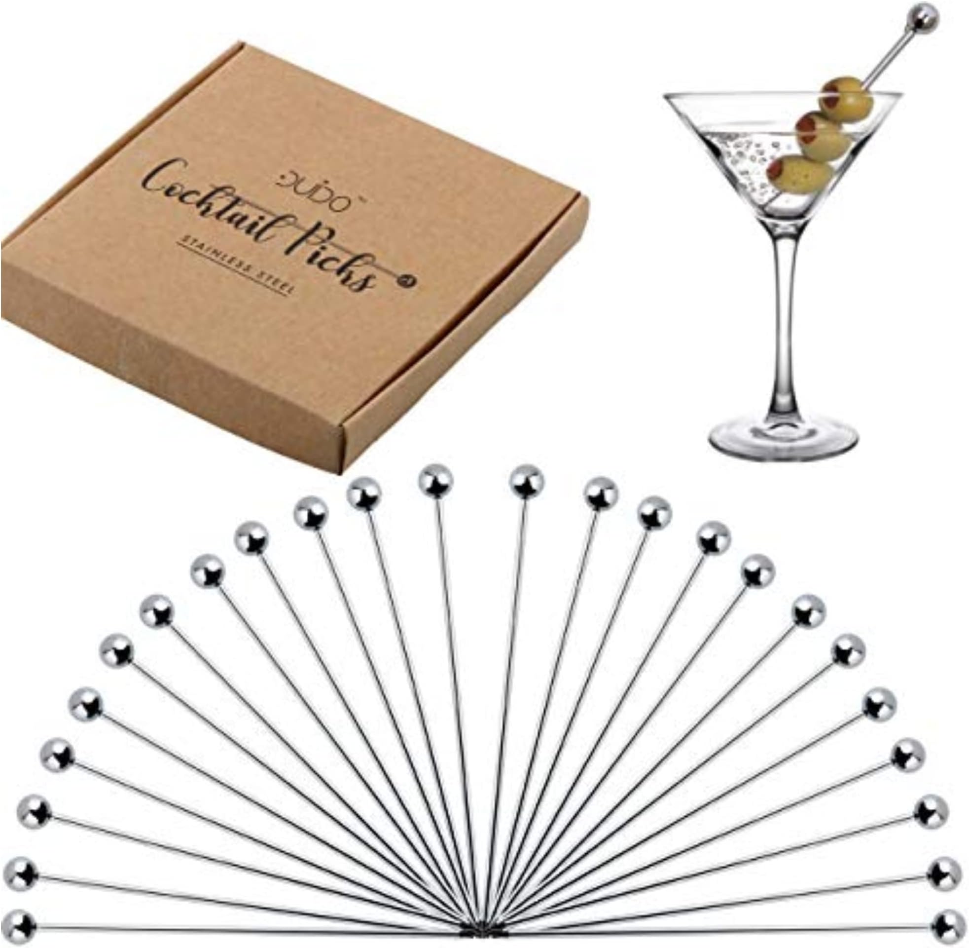 Amazon.com | Cocktail Picks Sticks Set of 6 whiskey mug with holder ...