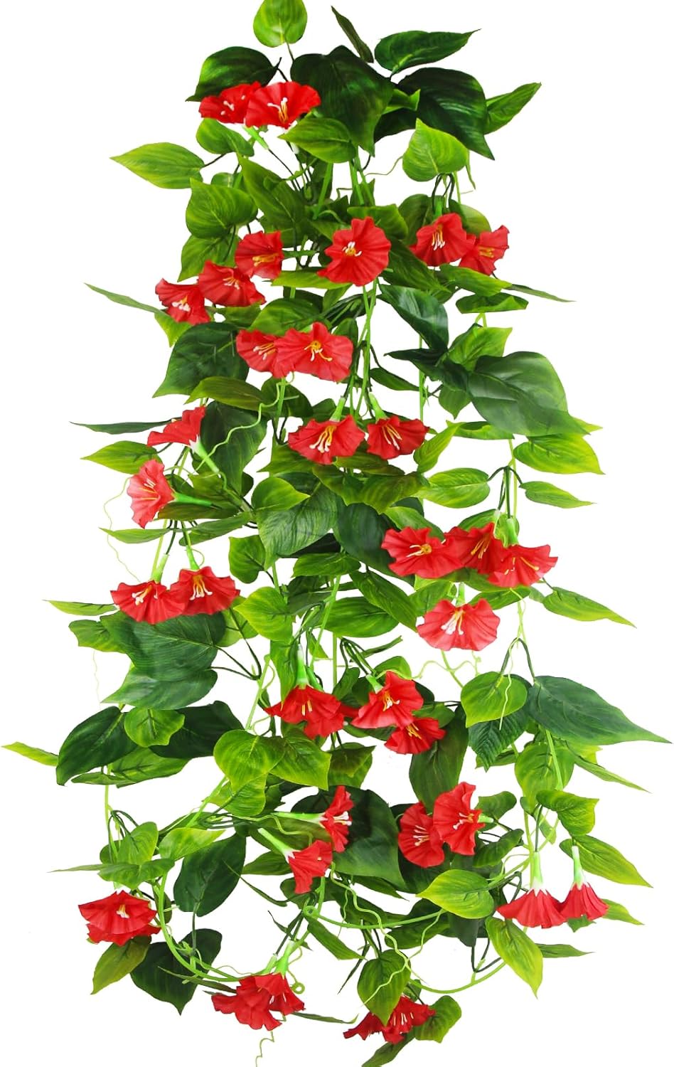 Amazon.com: CISDUEO 2 Pcs Artificial Vines Silk Morning Glory Vines for ...