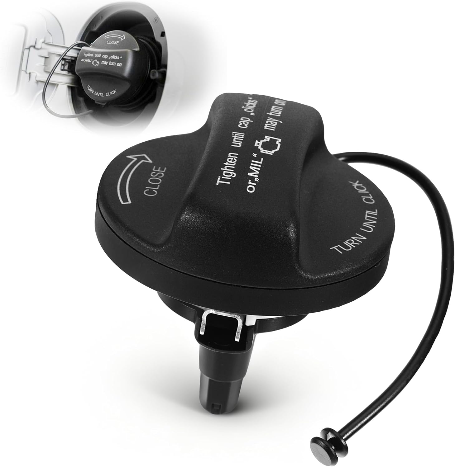 WUISOLQP Fuel Cap with Retaining Strap, Fuel Cap Car Fuel Cap for BMW ...
