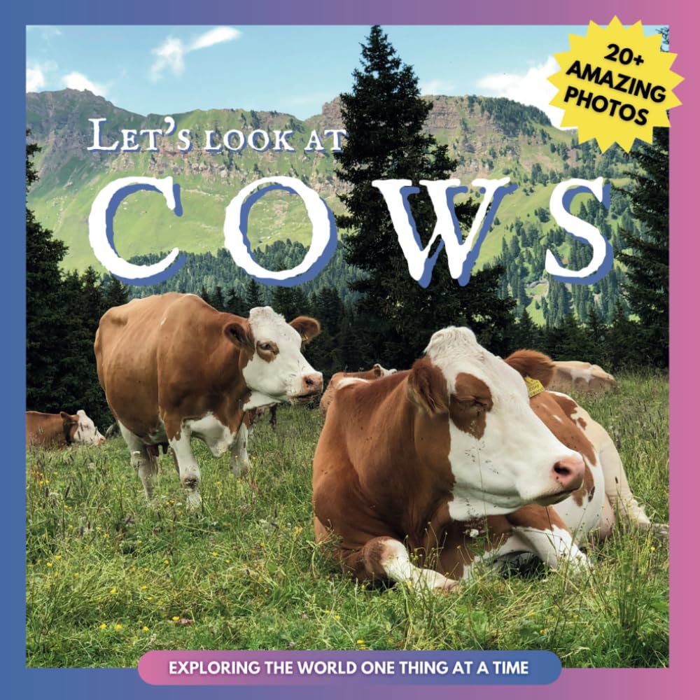 Let's Look At: Cows Picture Book for Children (Let's Look At: Animal ...