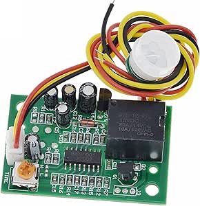 Amazon.com: IT DC 12V PIR IR Pyroelectric Infrared Module Adjustable ...