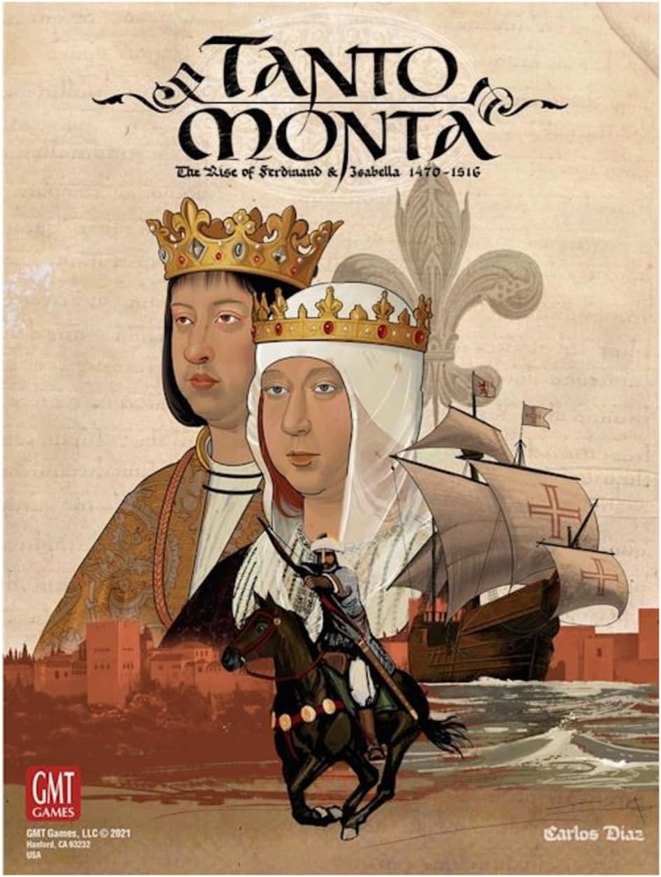 Amazon.com: GMT Games: Tanto Monta - The Rise of Ferdinand and Isabella ...