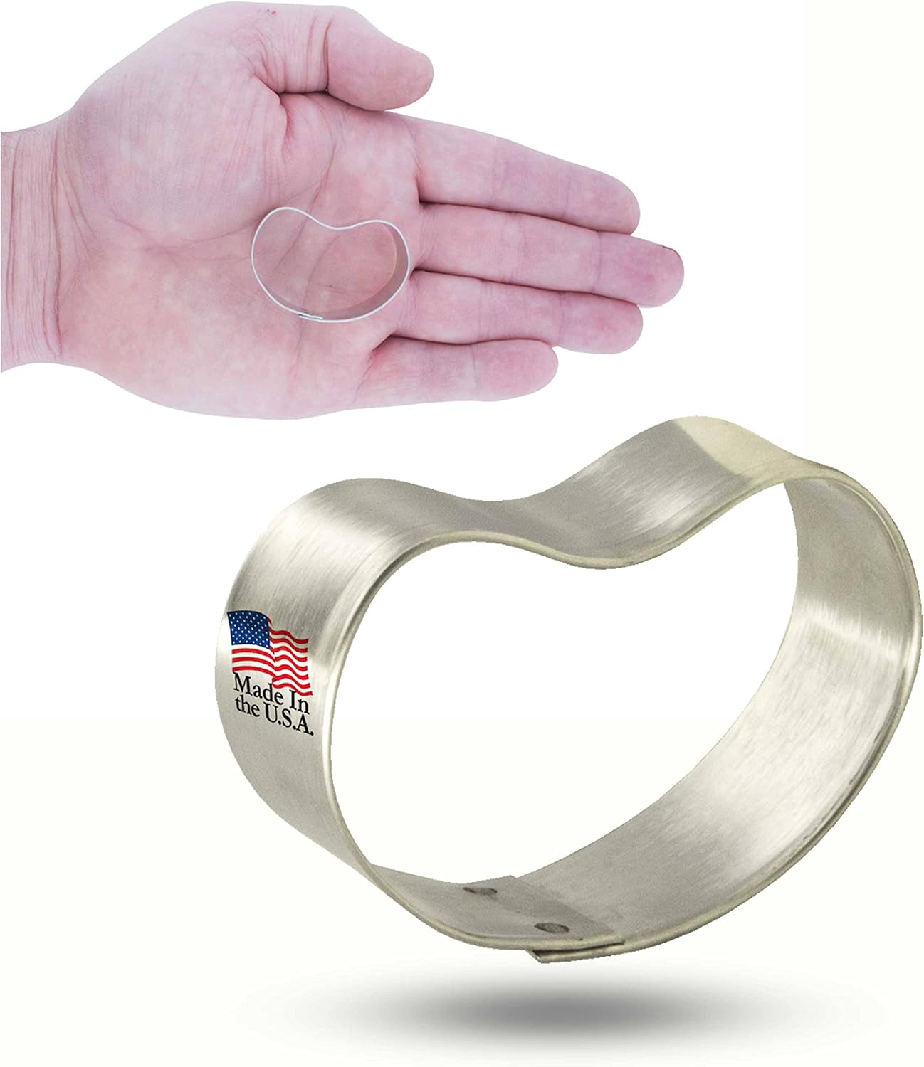 Amazon.com: Foose Cookie Cutters Mini Jelly Bean Cookie Cutter 1.75 in ...