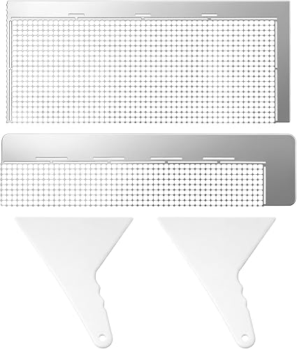 Amazon.com: Amabro 4 Pcs Diamond Drawing Ruler, 5D Drawings Mesh ...