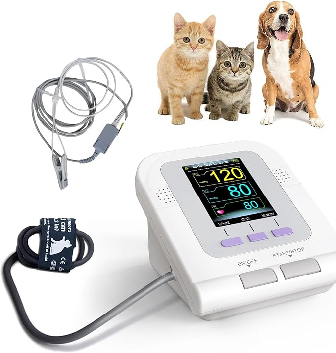 Amazon.com: Cat/Dog/Animal/Vet Automatic Blood Pressure Monitor ...
