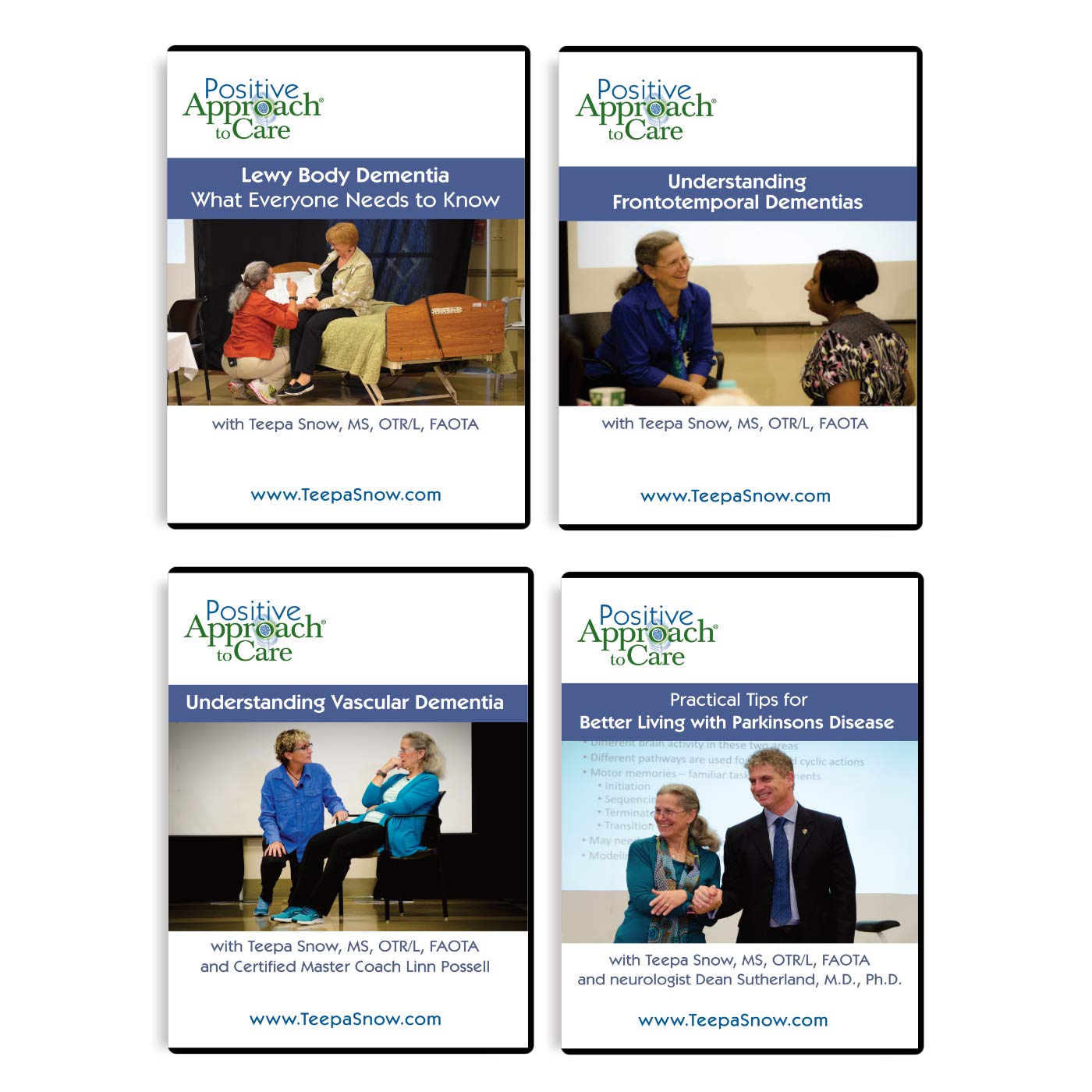 Amazon.com: Specialty Dementias 4 DVD Bundle with Teepa Snow (Lewy Body ...