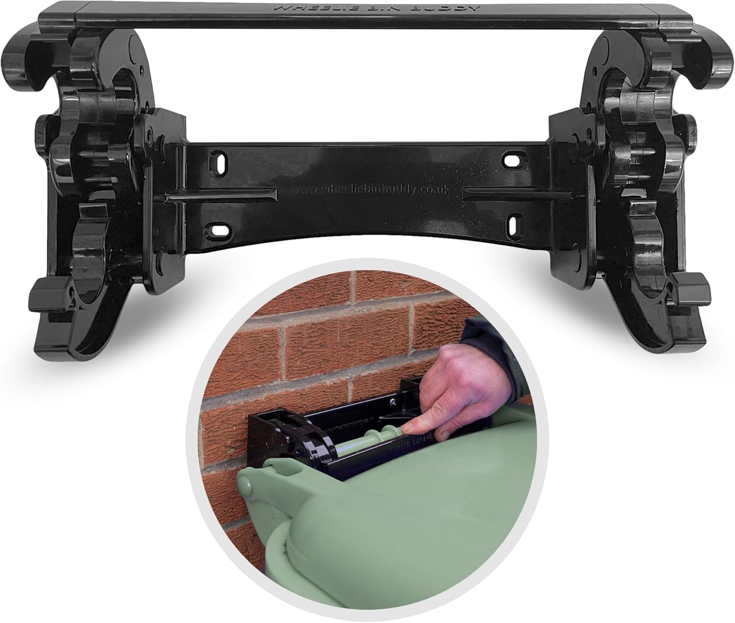 Wheelie Bin Buddy Storm Lock Secure Bin Clamp : Amazon.co.uk: Home ...